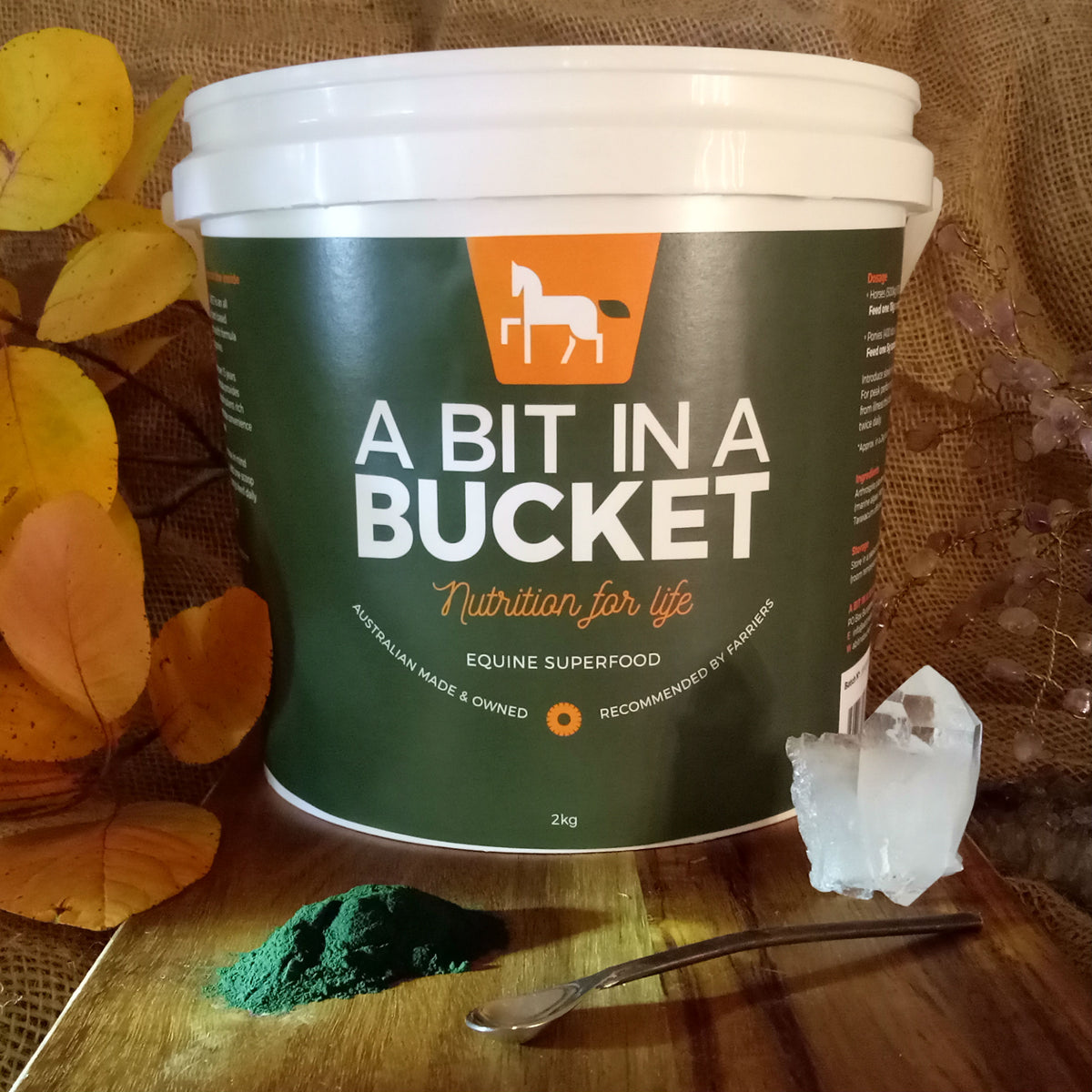 A Bit In A Bucket equine superfood 2kg Bucket – A bit in a Bucket